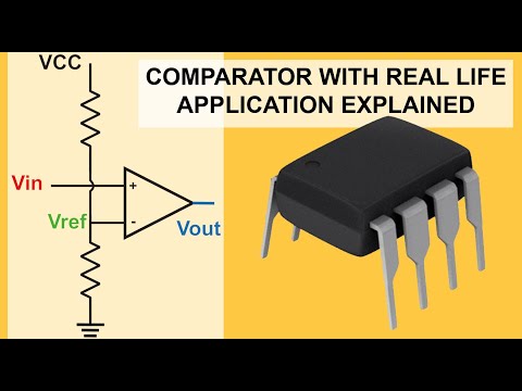 Comparator and how to use it (explained with real life application) - Electronics Basic #1