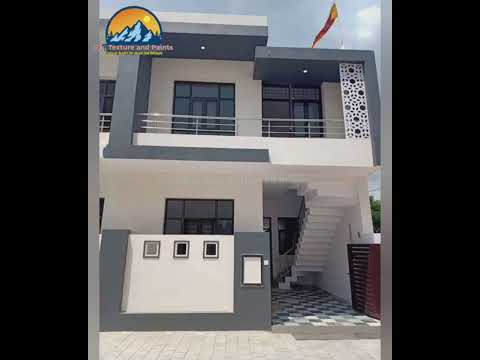Latest colours combination 2022 ll House painting outside ll #shorts#short ll #youtubeshorts #trend