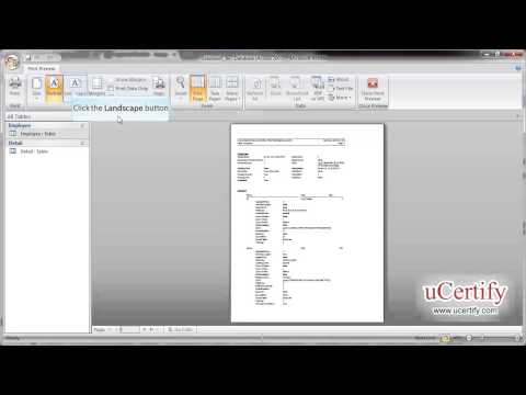 Use Database Documenter and Print the Generated Database