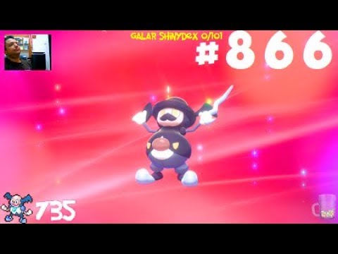 Pokemon Sword - Shiny Mr. Rime Evolution