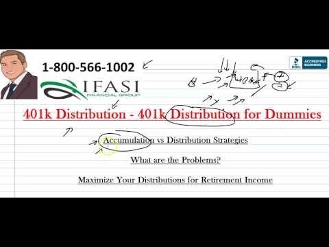 401k Distribution - Distribution from 401k