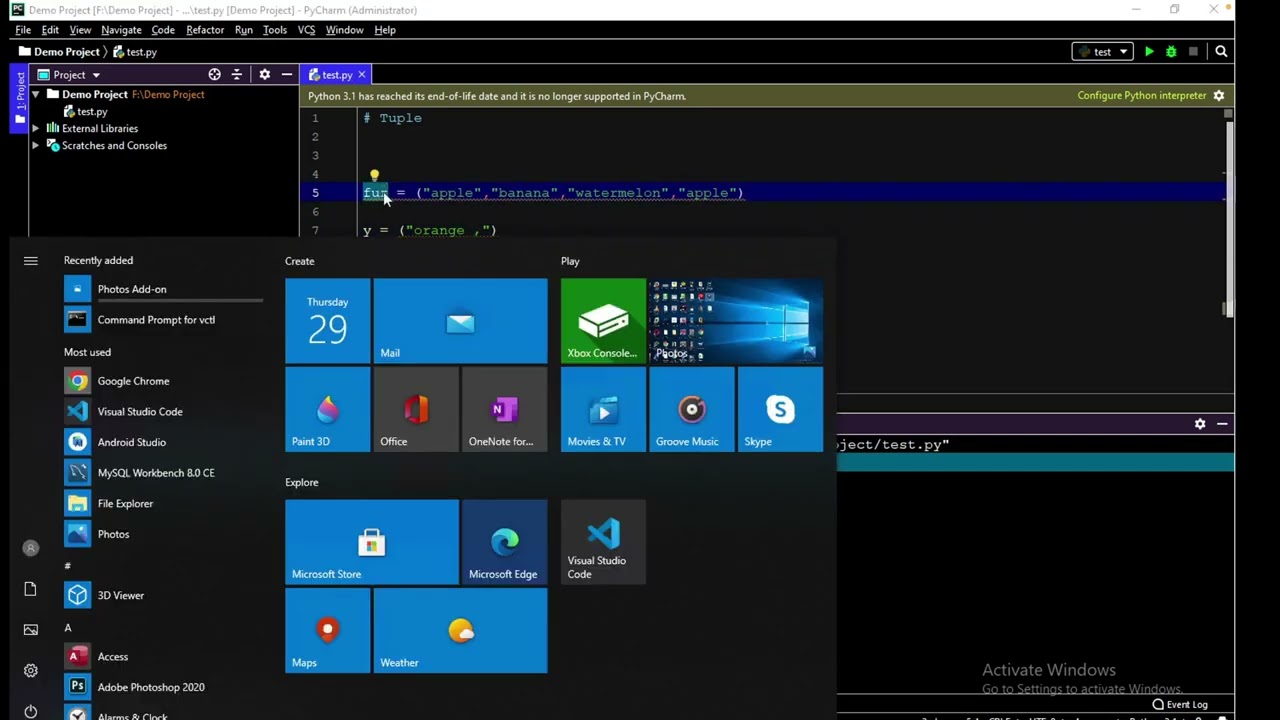 Tuples in Python: Immutable Data Structures for Secure and Efficient Data Handling!