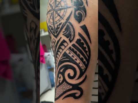 @sdjdreamzone MAORI & POLYNASIAN Tribal Tattoo | Design Inspiration #tattooshorts