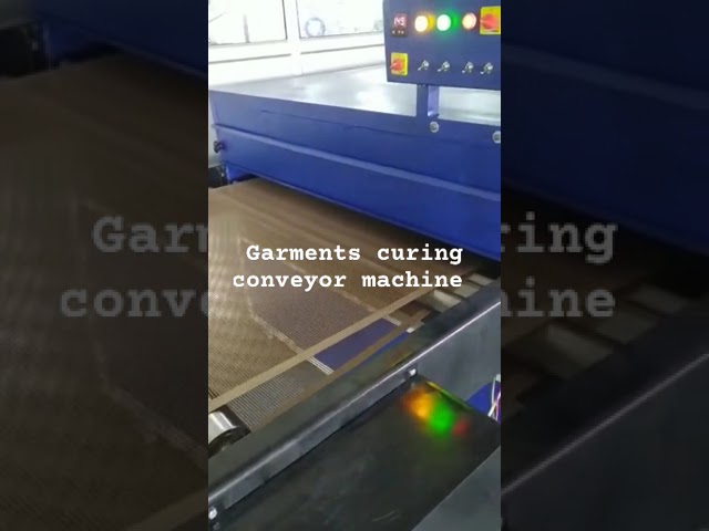 Garments textile curing machine - Infrared Textile Curing Machine ...