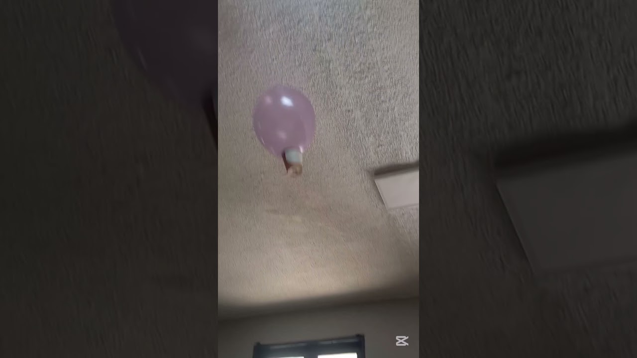Flying cup with balloon #stem #experiment #hack #tuto