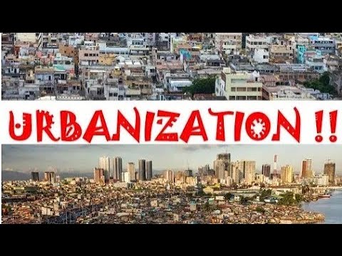 What is Urbanisation in Hindi and English| Urbanization in just 2mins explanation