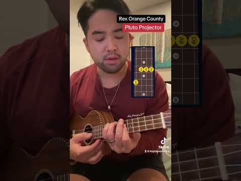 Rex Orange County Pluto Projector ukulele