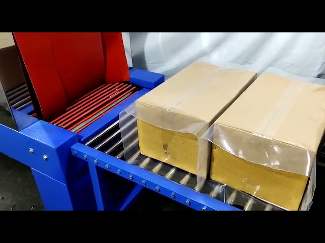 Automatic Wrapping Machine - Semi Automatic Battery Shrink Wrapping ...