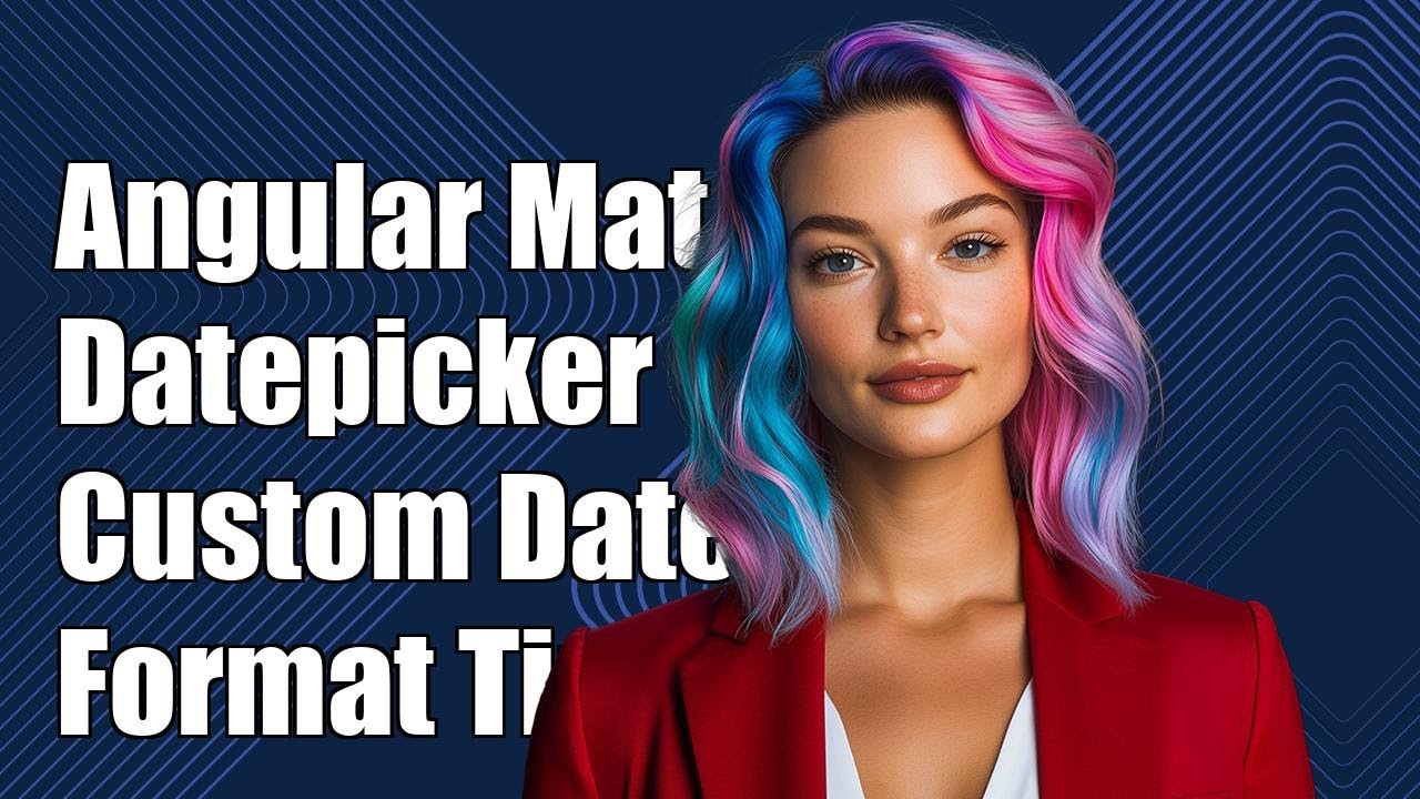 Angular Material Datepicker: Custom Date Format Solutions Explained