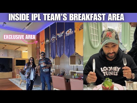 INSIDE IPL 2025 Players' Hotel 😍 | Hyatt Lucknow's VIP Buffet Tour!