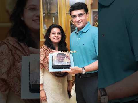 Indian Cricketer Sourav Ganguly And His Wife Dona Ganguly #sauravganguly #donaganguly #Shorts