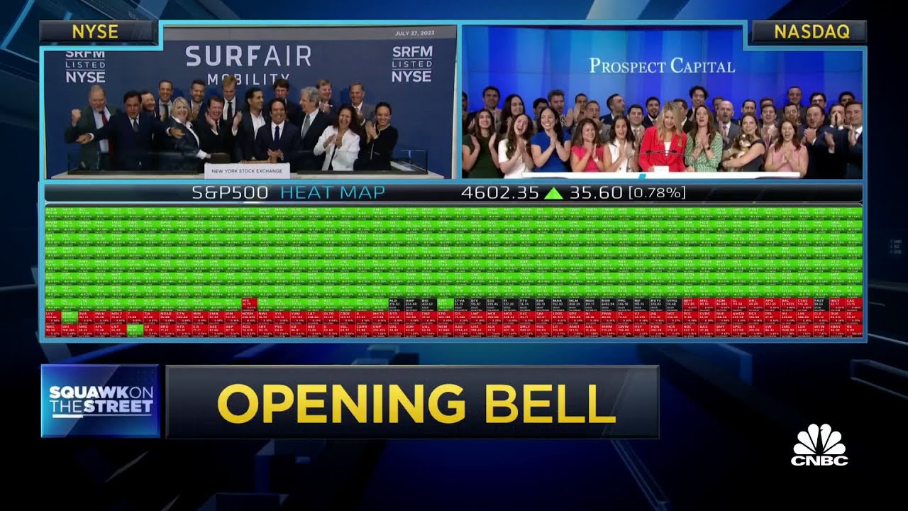 Opening Bell: July 27, 2023