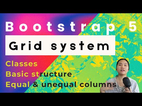 TinaTeach Bootstrap 5 for Beginners : Grid System (Making Rows and Columns)