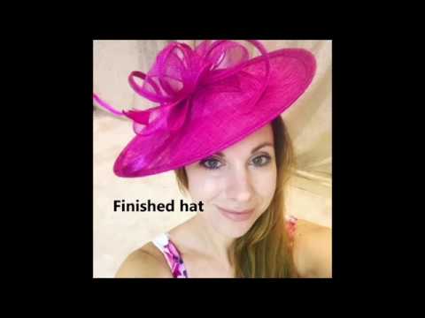 Where to buy Millinery materials - how to make a fascinator - hat making for a royal wedding
