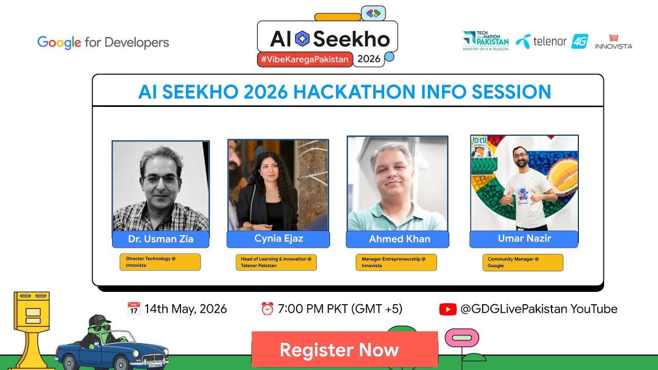 AI Seekho 2026 Hackathon Info Session