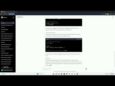 meaning of python code