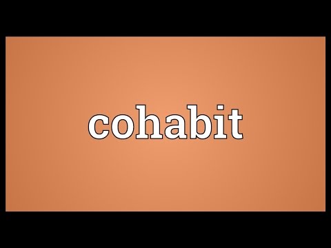 Cohabit Meaning
