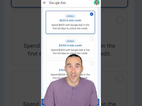 Google Ads Coupon (Credit of Up to $1,500 / New Accounts Only)