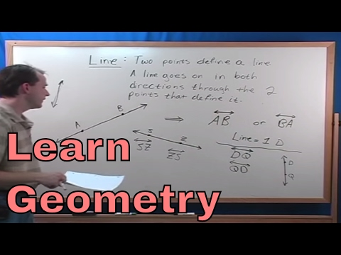 01 - Learn Lines, Rays, Planes (Geometry Tutor)