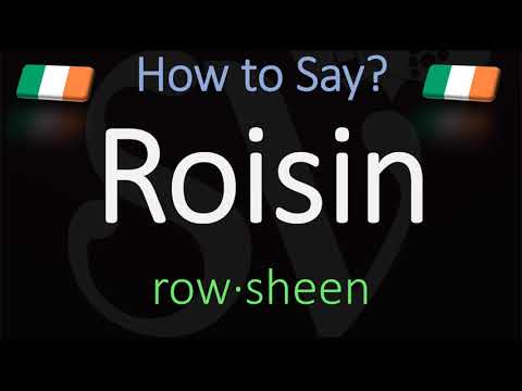 How to Pronounce Roisin? (CORRECTLY) Irish Name Meaning & Pronunciation