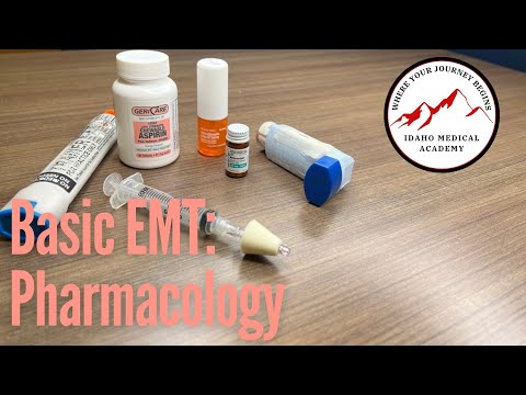 EMT Basic Pharmacology: General overview of terms and medications