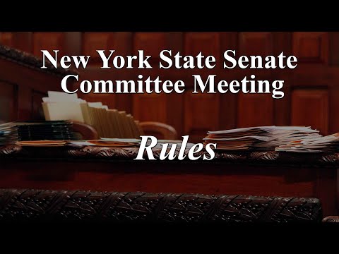 Senate Standing Committee on Rules - 09/01/2021