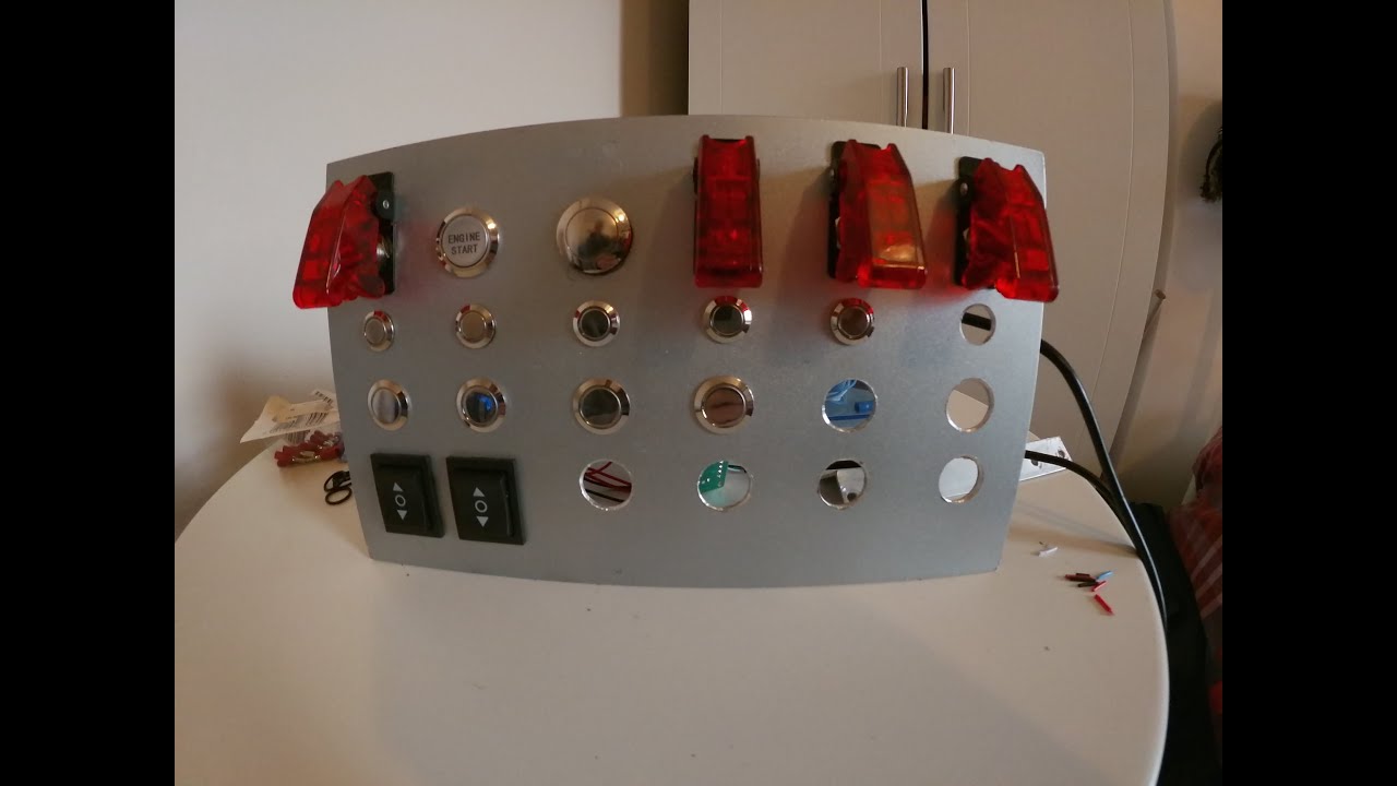 Sim Switch Panel Build Pt 1
