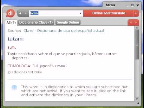 Definición de tatami