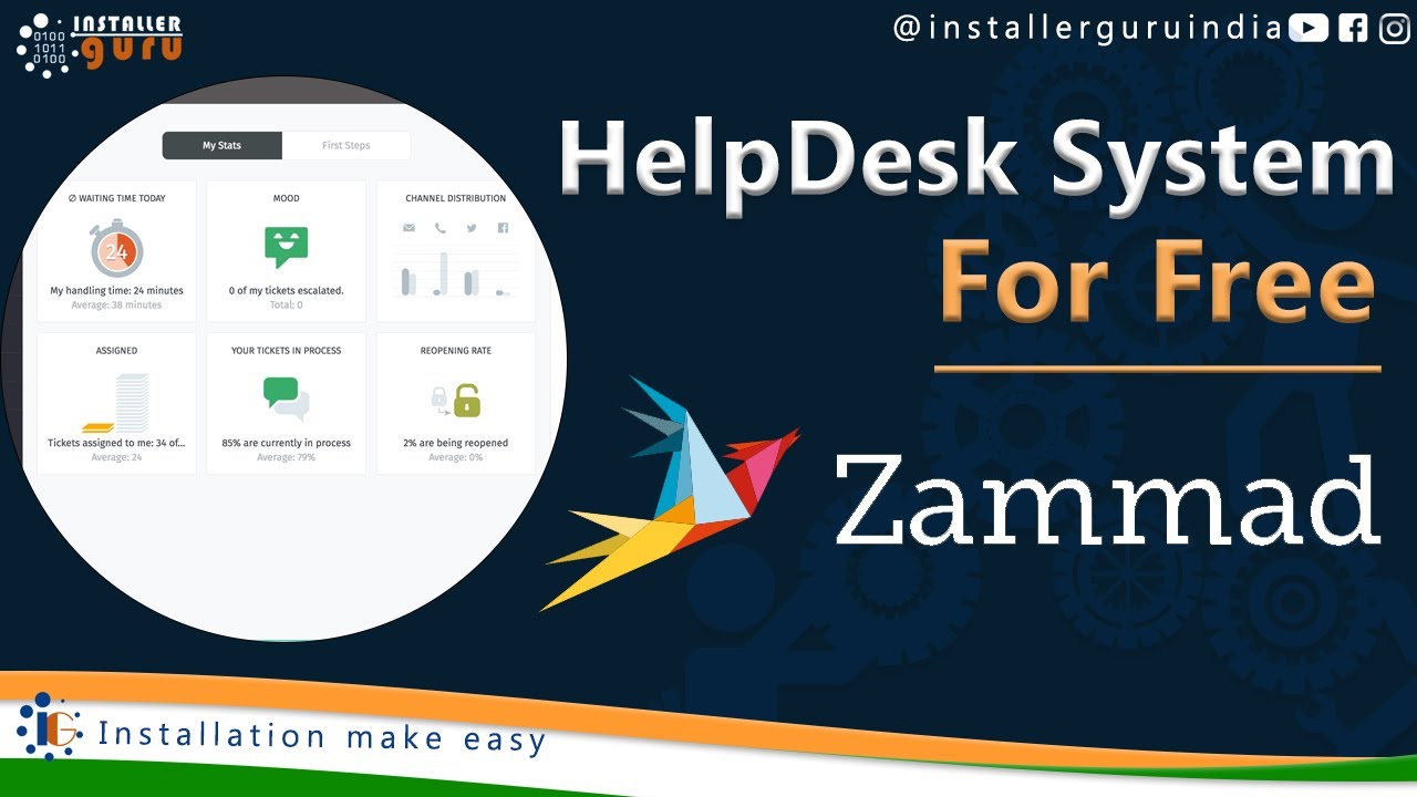 Zammad Helpdesk Software Installation on Ubuntu Server 20.04 LTS | Step-by-Step Guide (English) 🔥🔥
