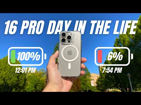 Should You Wait For The 17? iPhone 16 Pro Day in the Life Review + Battery Test