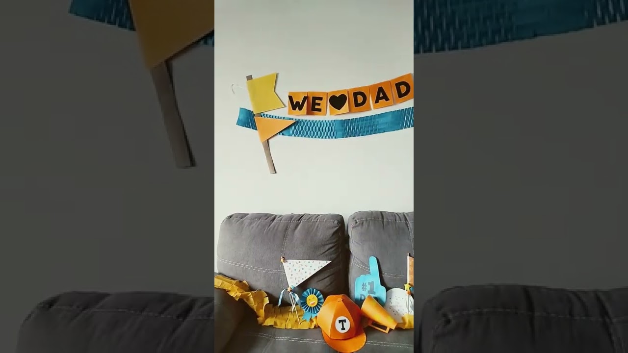 Tuto completo Deco día del padre en canal 🎁🎉 #diadelpadre #tuto #decoracion #fiesta