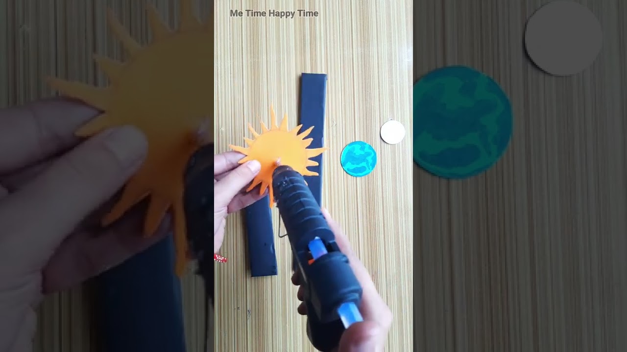 Solar and Lunar eclipse working model | Eclipse working model for school project | #suryagrahan