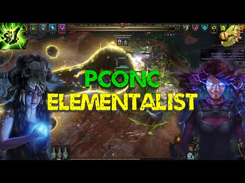 Poisonous Concoction of Bouncing Elementalist Build