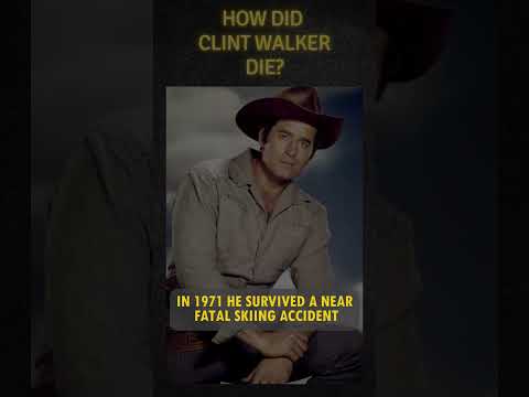 How did Clint Walker die? #actor #western #history #cinemahistory #movie #hollywoodhistory #film