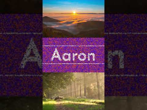 AARON - INDIAN/HINDU boy names | AARON Name WhatsApp Status | #Shorts