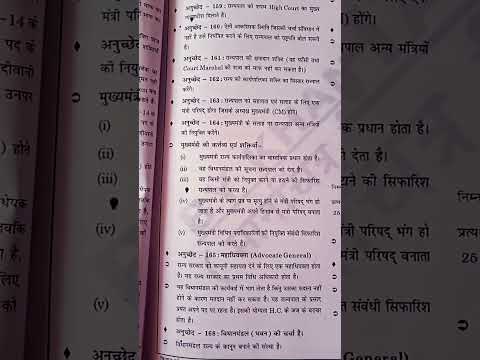 upsc - article 158 to 171