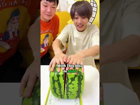 Why are japanese watermelon square shaped? 🍉 #facts #watermelon #usa
