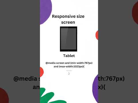 Media Queries in CSS || Responsive Design #css #responsive #projects #shorts #ytshorts #viral