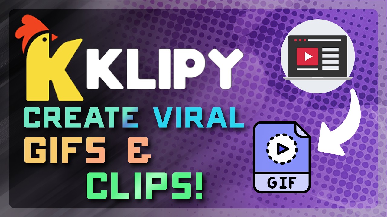 Create GIFS on KLIPY! - Editing Viral Clips Tutorial
