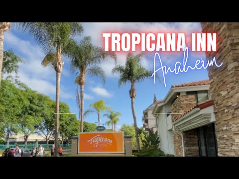 Tropicana Inn Anaheim | Across the Street from Disneyland π° | Room Tour and Property Walkthrough