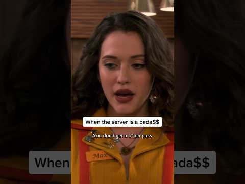 I hope she still gets a tip! | Stream Two Broke Girls on Prime Video Canada! #twobrokegirls #comedy