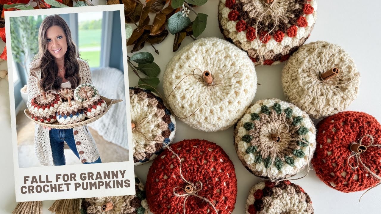 Granny Stitch Pumpkin Pattern - Easy Crochet Pumpkin Tutorial