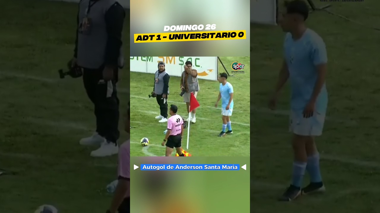 Autogol de Anderson Santamaria