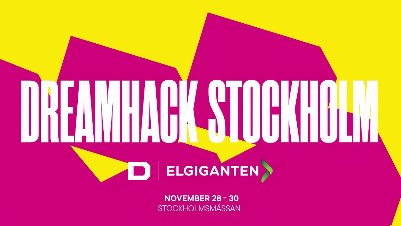 DreamHack Stockholm 2025 Tickets at Stockholmsmässan in Älvsjö by ...