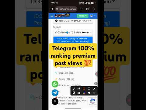 How to buy telegram premium ranking views | how to rank telegram channel #telegramgrowth #smmpanel