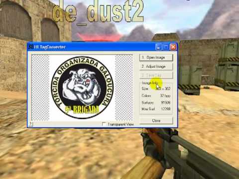 Tutorial – Criando Sprays de CS 1.6 | Strike-Site