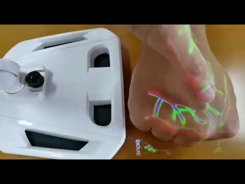 Vein Finder for Nursing & Patient Comfort-Finding Veins is Easy! Demo of Vein Viewer! Vein Finder