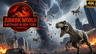 Jurassic World : Raptnado in New York [AI Short Film] Forget Sharknado… Real Danger Is Raptors !