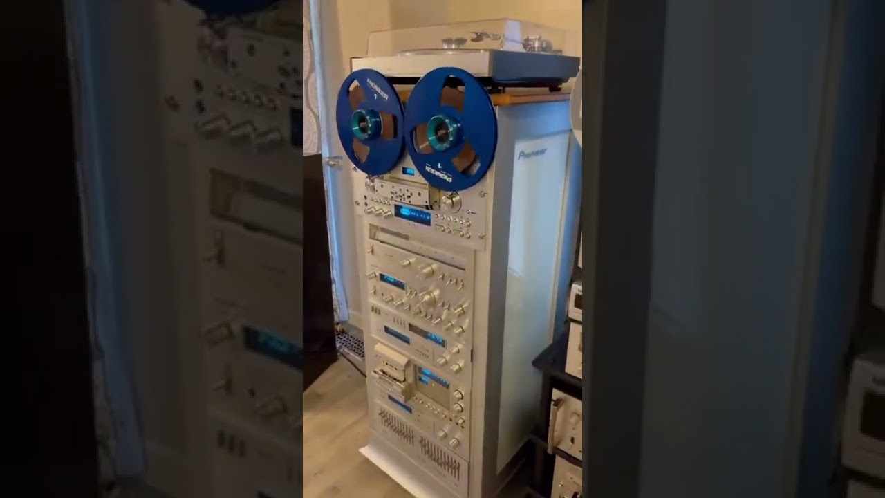 Worlds Biggest Pioneer Vintage Stack HiFI System Audiophile #shorts