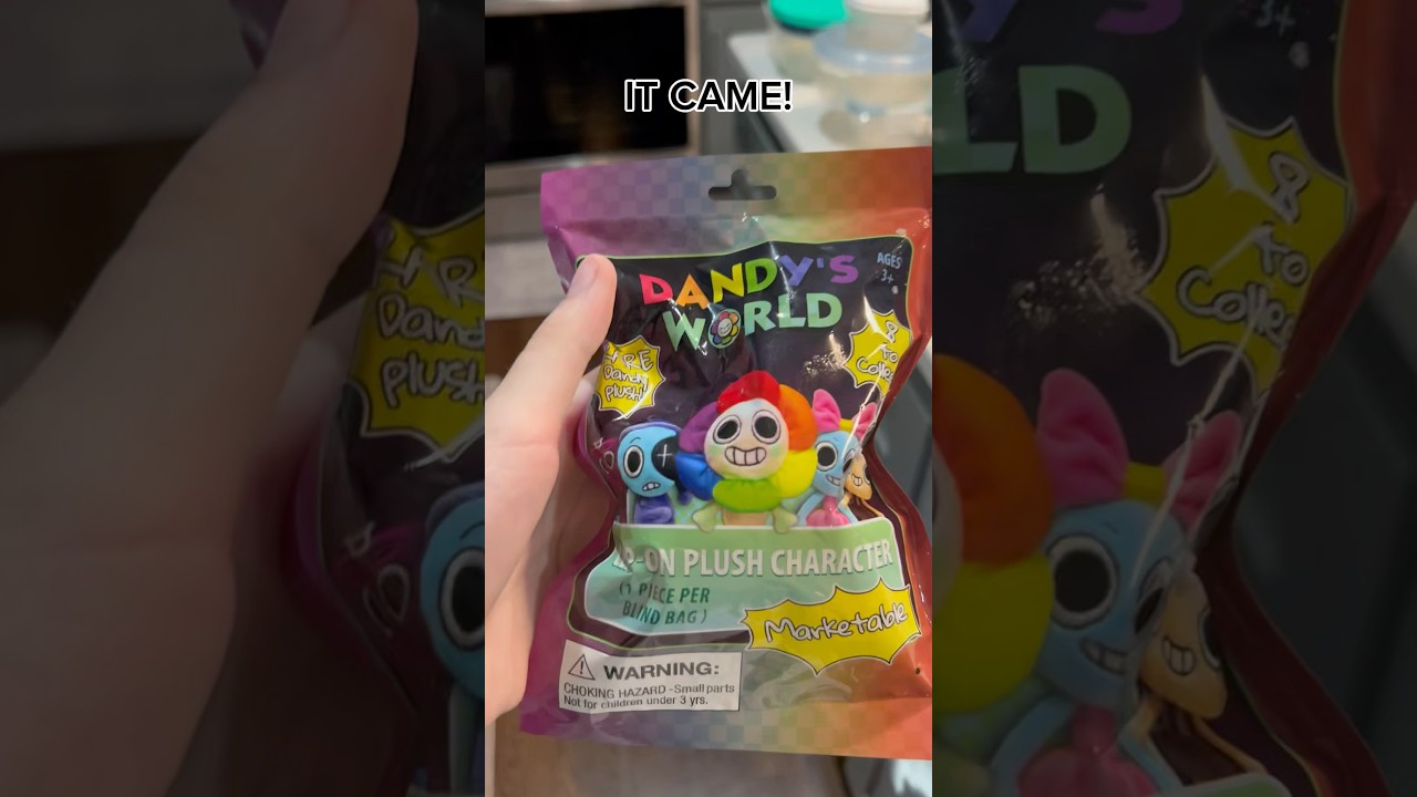 I waited five months for this. #dandysworld #funny #shelly #plush #keychain